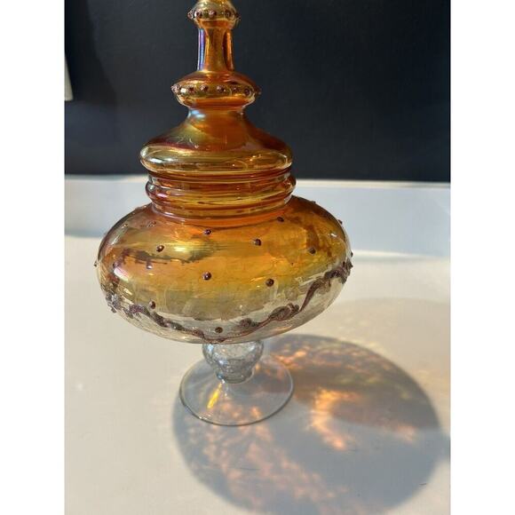 Other | Vintage Antique Figural Glass Candy Container | Poshmark